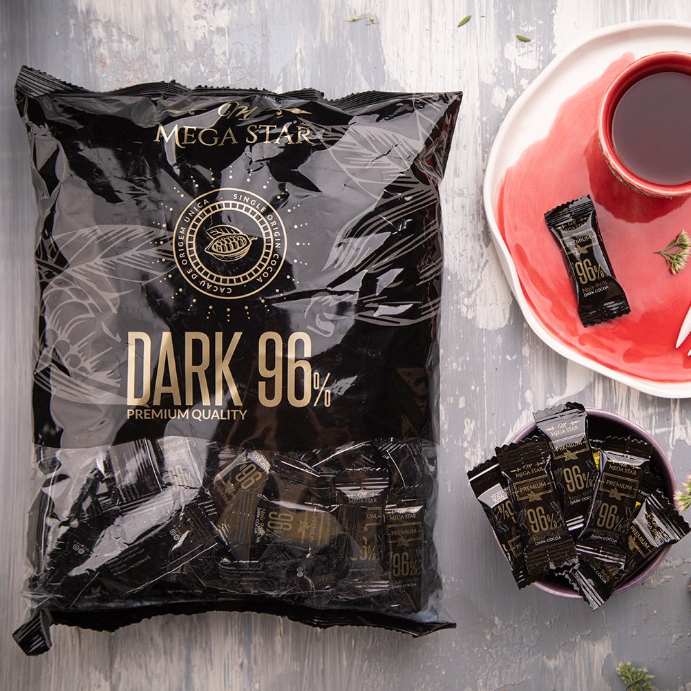 شکلات 96 درصد مگا استار 1000 گرم - فروشگاه اینترنتی مگا استار